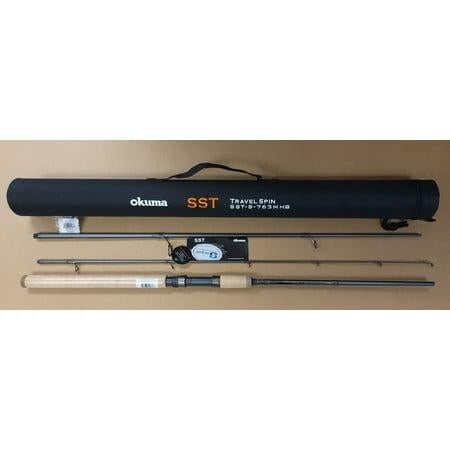 Okuma SST Travel Rod 7'-6" 3pc W/ Case Medium Heavy - SST-S-763MHA ...