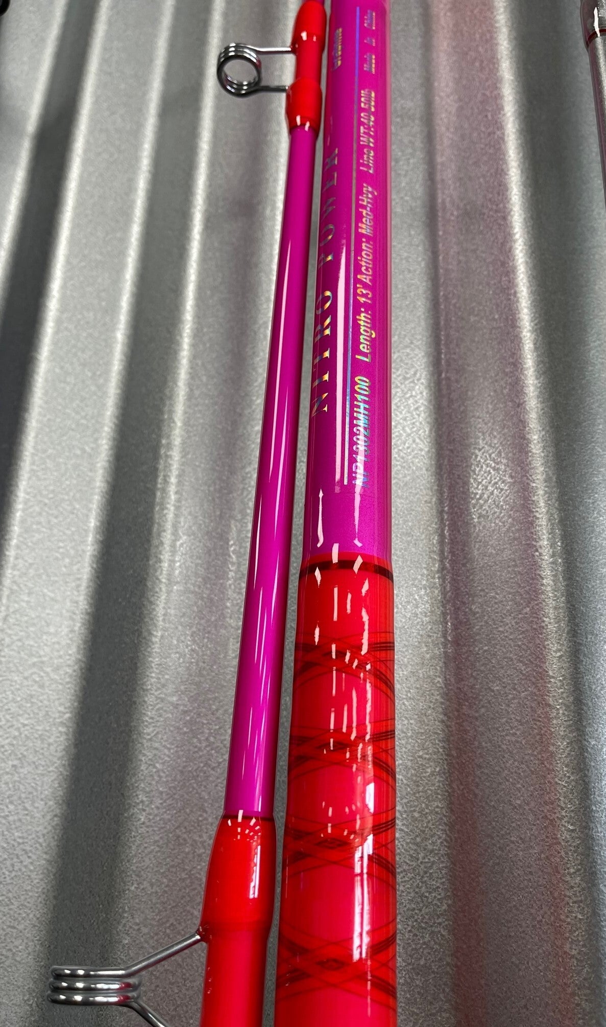 NITRO MEDIUM HEAVY ULUA PINK | Choke Fishing Supplies LLC.