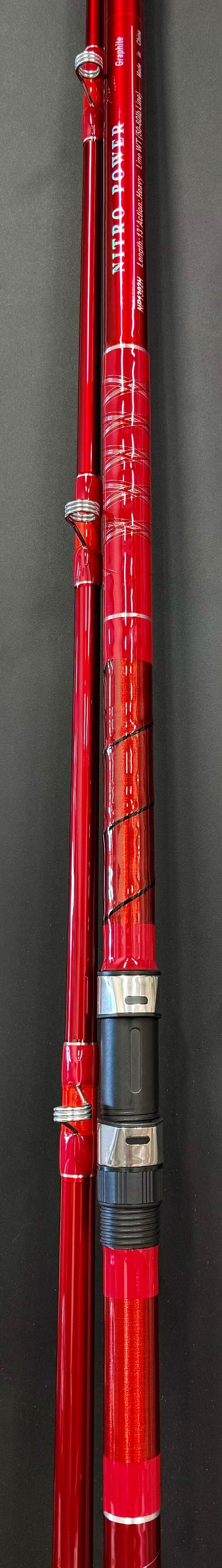 NITRO ULUA NP1302 Heavy METALIC RED | Choke Fishing Supplies LLC.