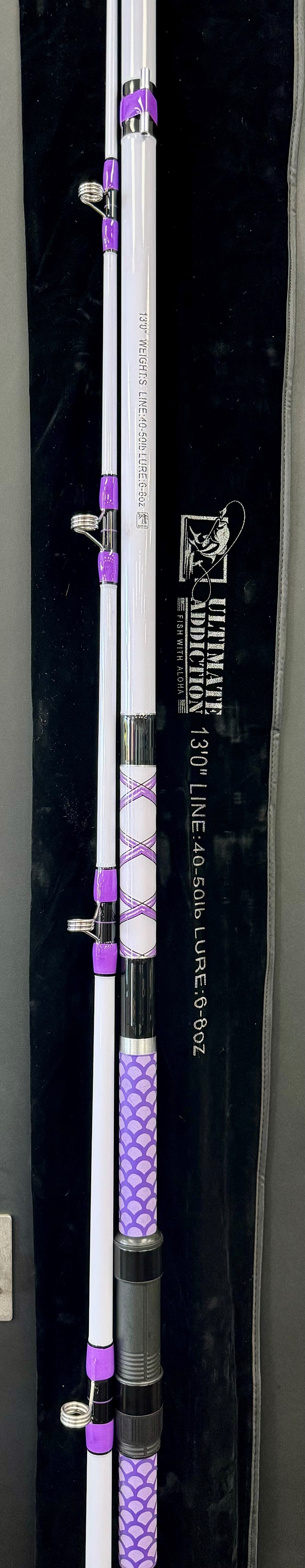 Ultimate Addiction Maui Ulua 40-50 Purple | Choke Fishing Supplies LLC.