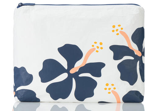 Aloha Collection Mid Pouch Mo'orea Navy | Choke Fishing Supplies LLC.