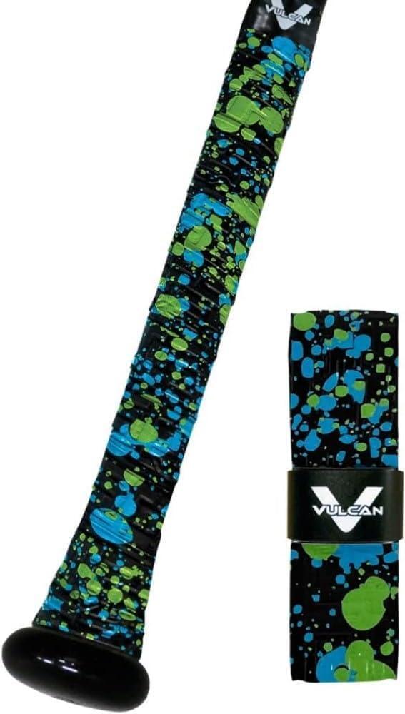 Vulcan 1.00mm Bat Grip | Slime Splatter | Baseball/Softball | Multiple ...