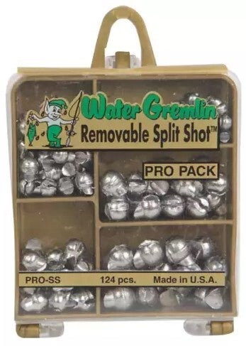 WATER GREMLIN SPLIT SHOT PRO PACK | Choke Fishing Supplies LLC.